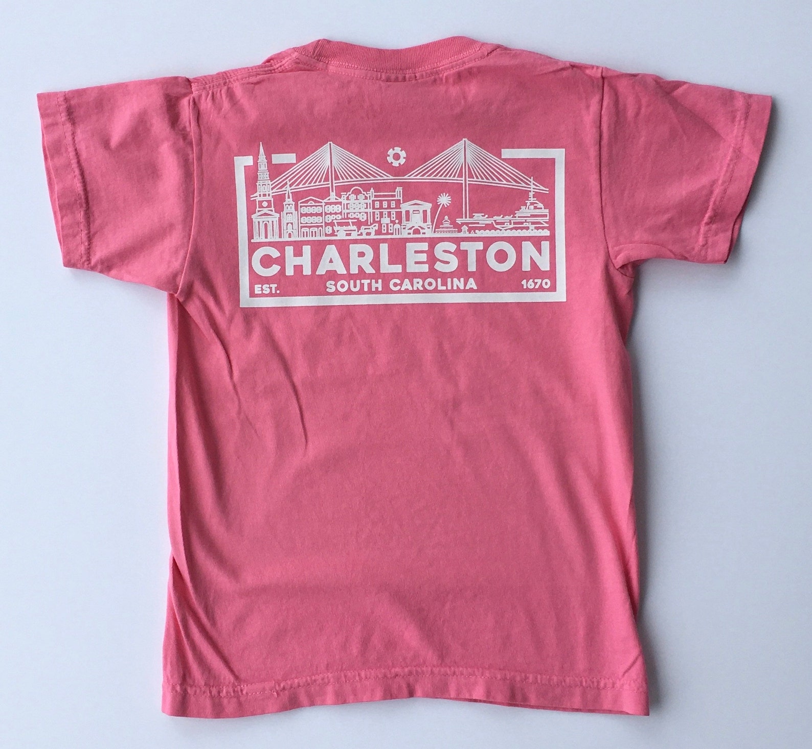KIDS - Charleston T Shirt From Carolina Forever - Etsy