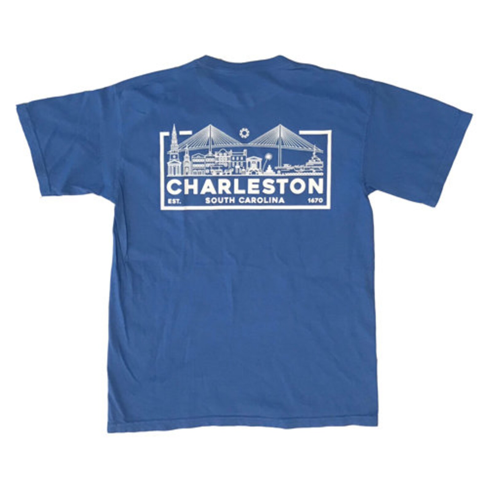 Charleston Pocket T-shirt by Carolina Forever - Etsy