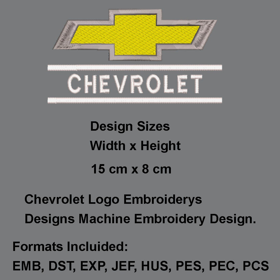 Set of Chevrolet Logo Embroiderys Designs Machine Embroidery Design - Etsy
