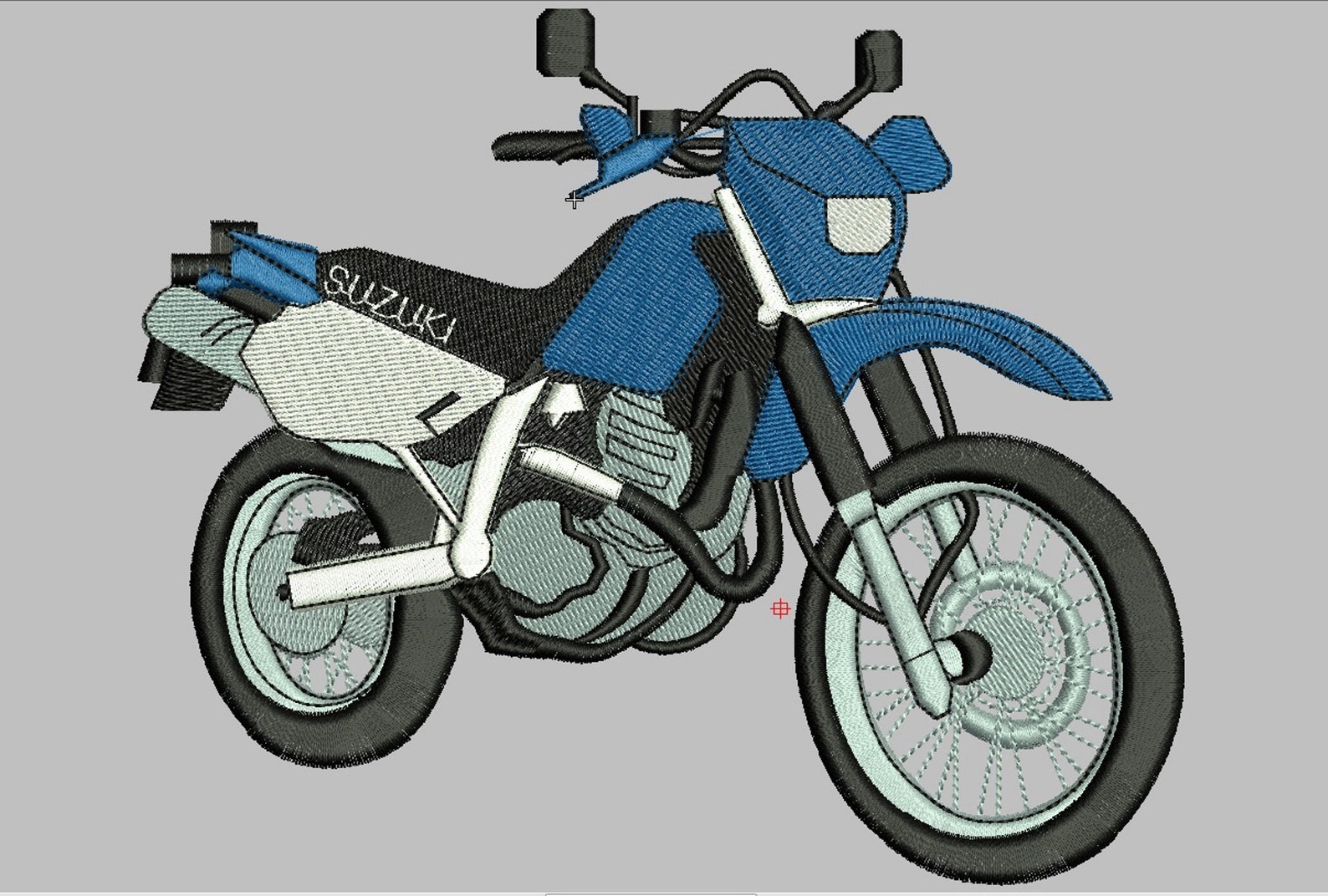 Set of 5 Motorcycles Embroiderys Designs Machine Embroidery - Etsy