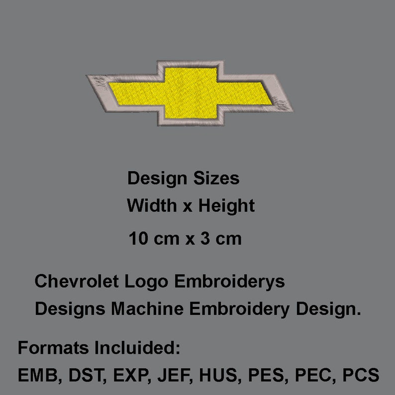 Set of Chevrolet Logo Embroiderys Designs Machine Embroidery Design - Etsy