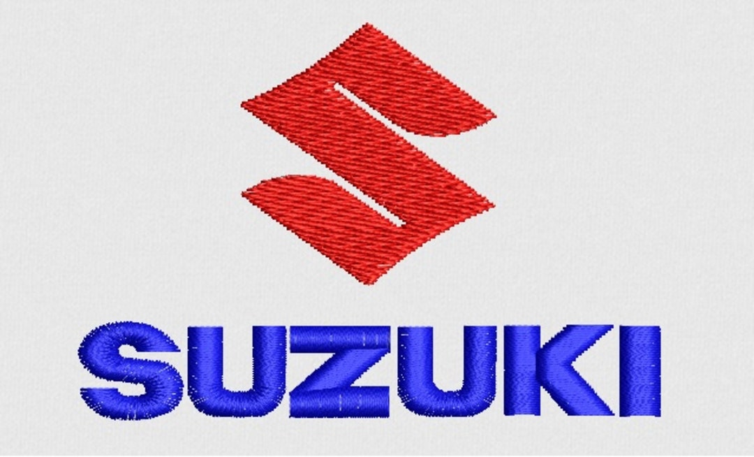 Set of 3 Suzuki Motor Logo Embroiderys Designs Machine Embroidery ...