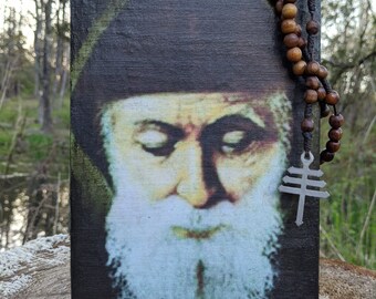 Saint Charbel Icon | Etsy