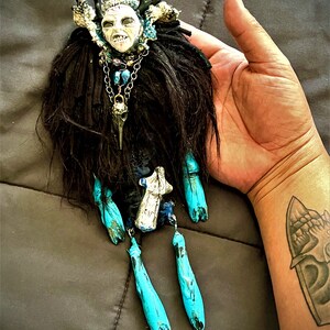 Creepy Hanging Voodoo Doll Witch Doll Hag Doll Spirit Doll Ritual ...