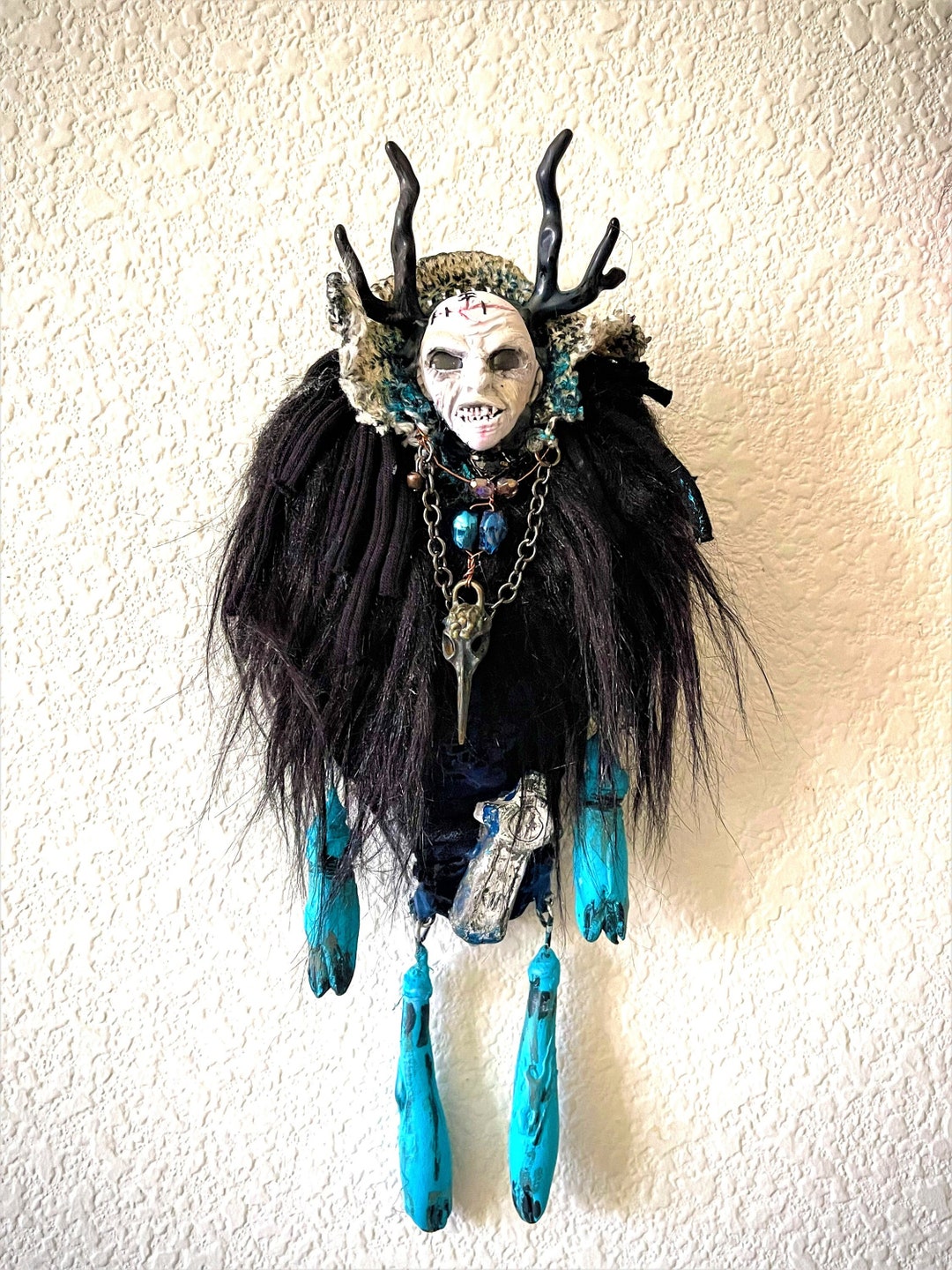 Creepy Hanging Voodoo Doll Witch Doll Hag Doll Spirit - Etsy