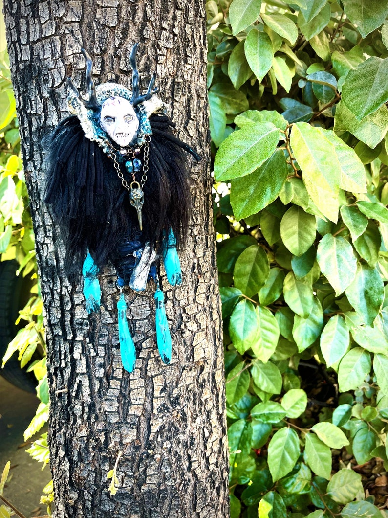 Creepy Hanging Voodoo Doll Witch Doll Hag Doll Spirit - Etsy