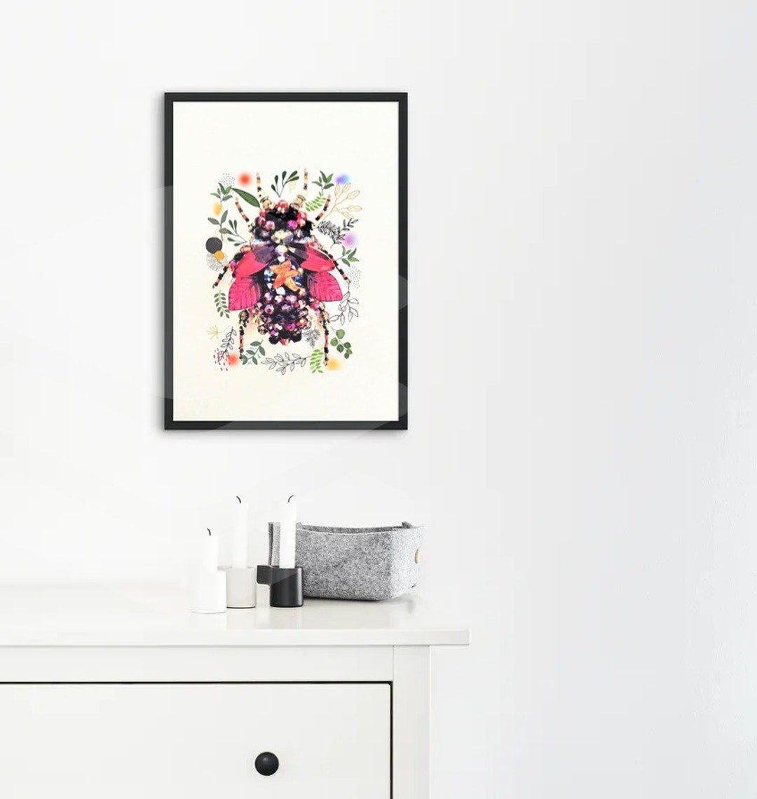 Printable Bug Wall Art - Instant Download Bug Poster - Entomology Print ...