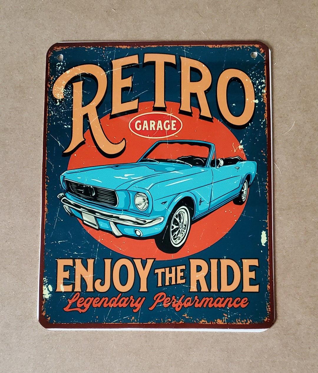Vintage Car Garage Signs -man Cave Sign - Humorous Bar Sign - Man Cave ...