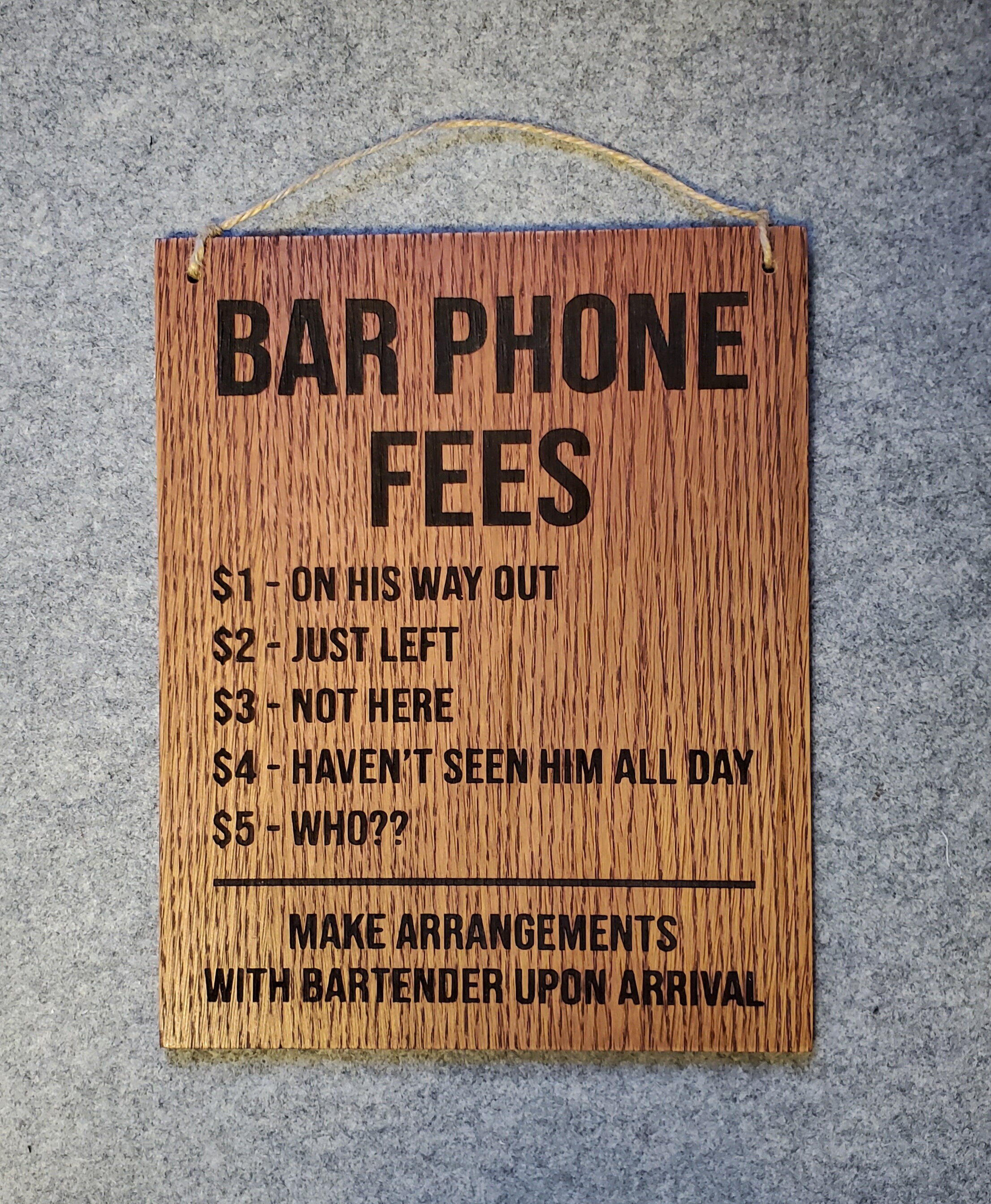Man Cave Sign - Humorous Bar Sign - Father's Day Gift Ideas - Etsy