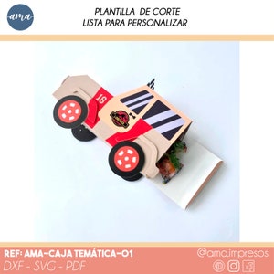 AMA Theme 01, Car Box Template, Jeep Papercraft, Paper Box Template, 3D ...