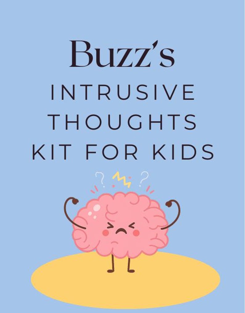 Intrusive Thought Toolkit for Kids | Anxiety & Emotional Regulation ...
