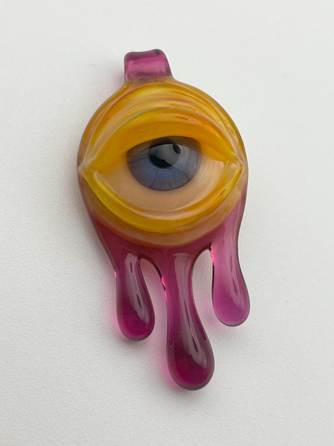 Mini Drippy Eye Pendant - Etsy