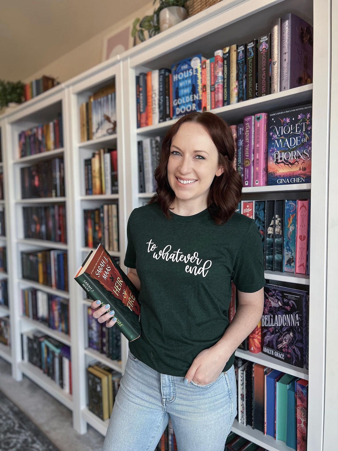 To Whatever End Shirt | OFFICIALLY LICENSED | Sarah J Maas | Throne of ...