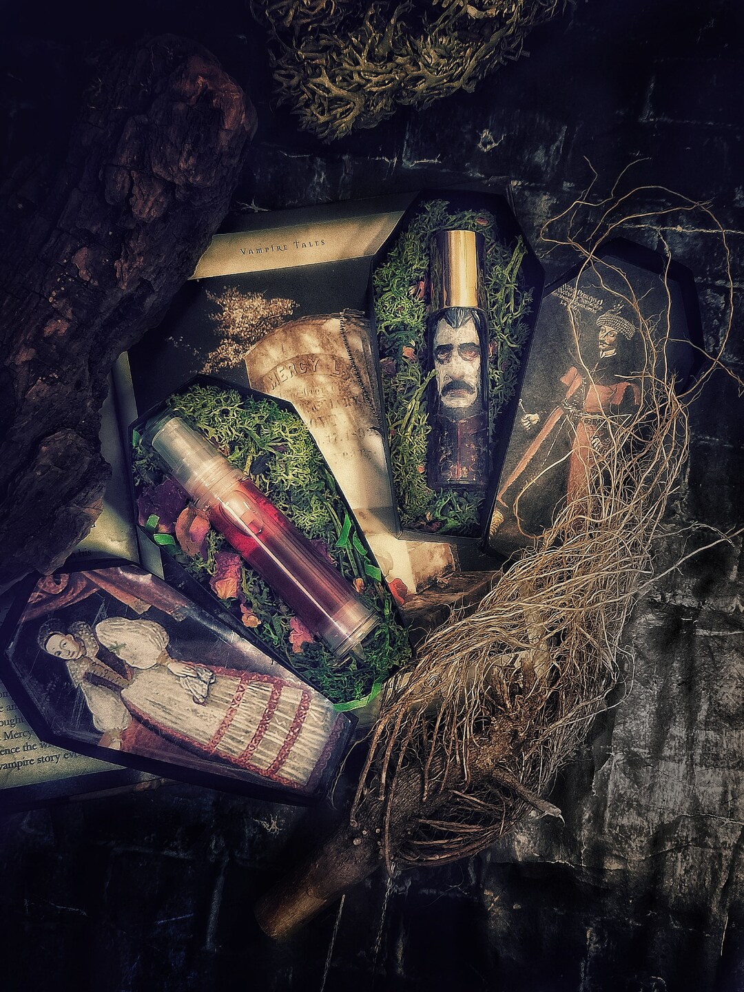 Hallpween Vampire Gothic Bundle Set Cosmetic With Elizabeth Bathory ...