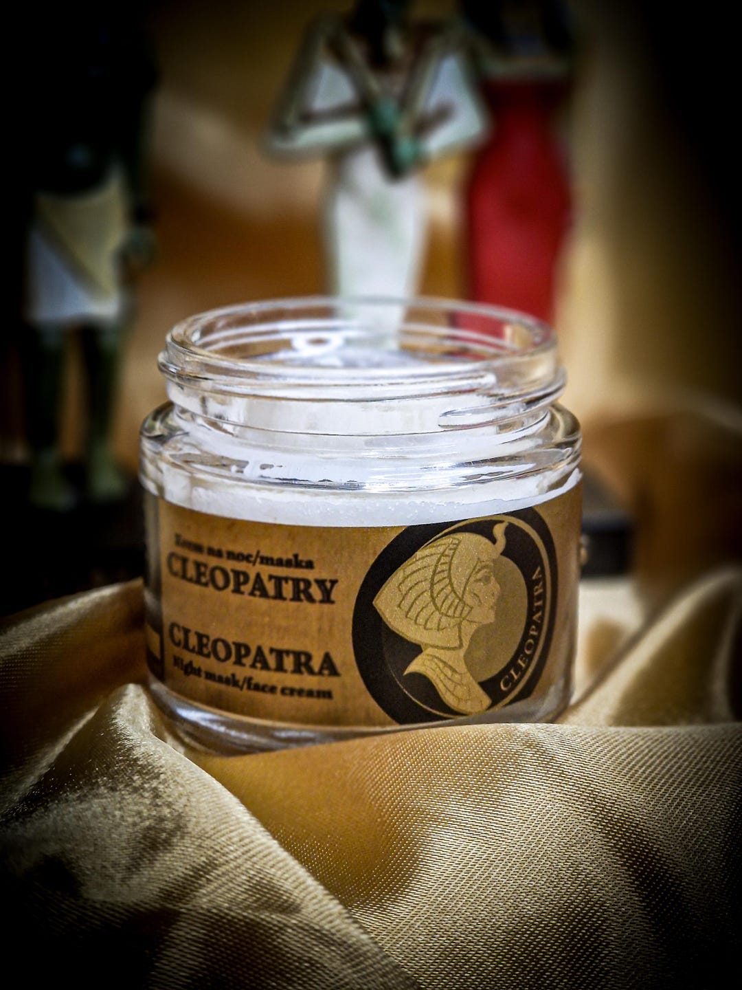 Cleopatras Magical Face Cream & Mask for Night, Facial Moisturizer ...
