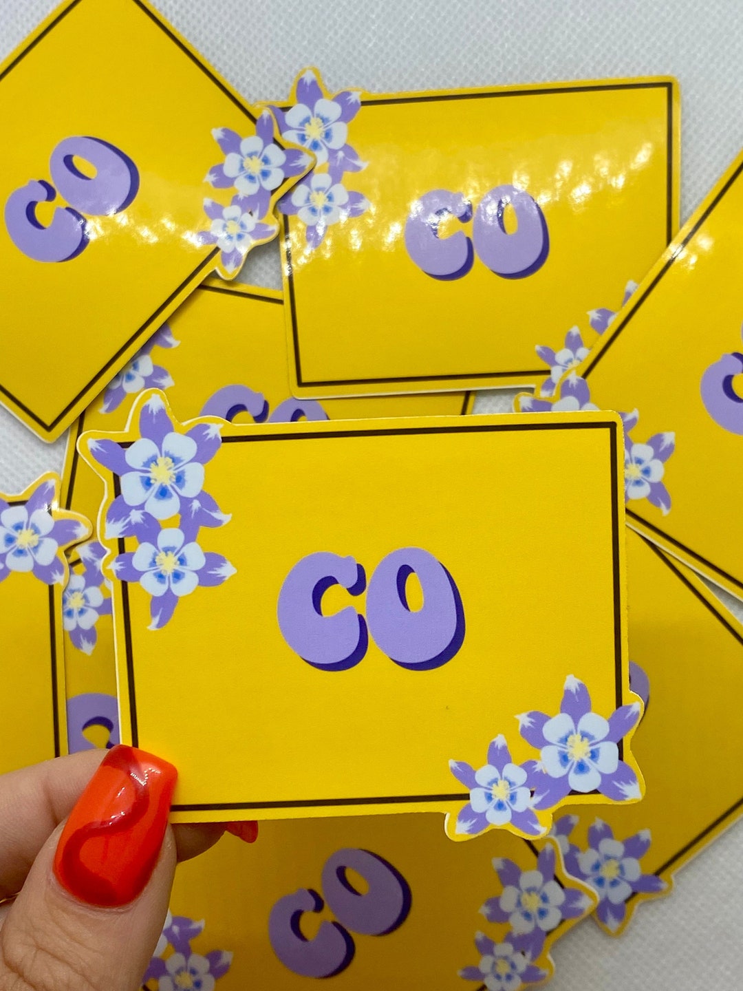 Colorado State Outline Decal Sticker, Denver, Colorado Springs ...