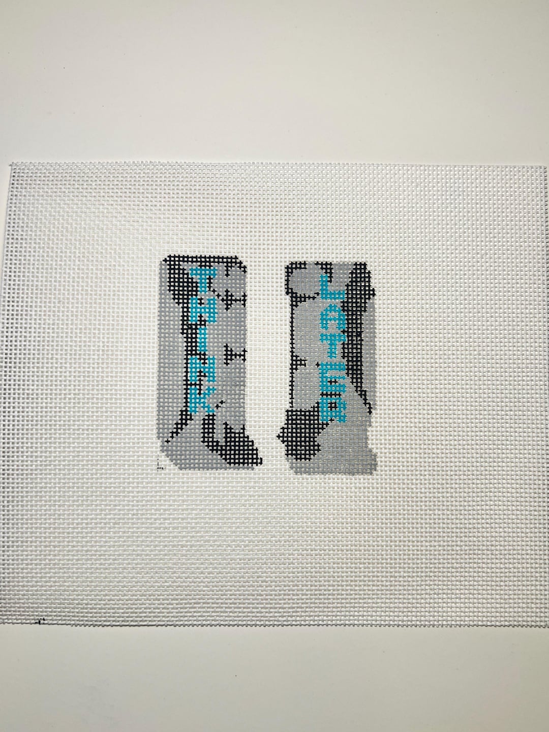 Tate Mcrae Think Later Needlepoint Canvas - Etsy