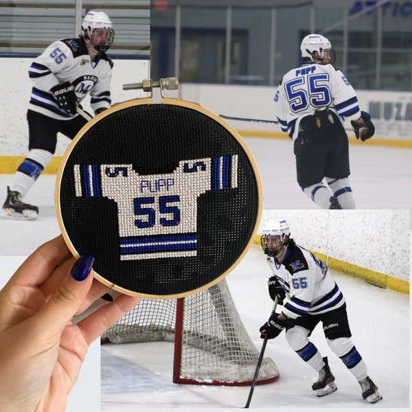 Hockey Cross Stitch Pattern - Etsy