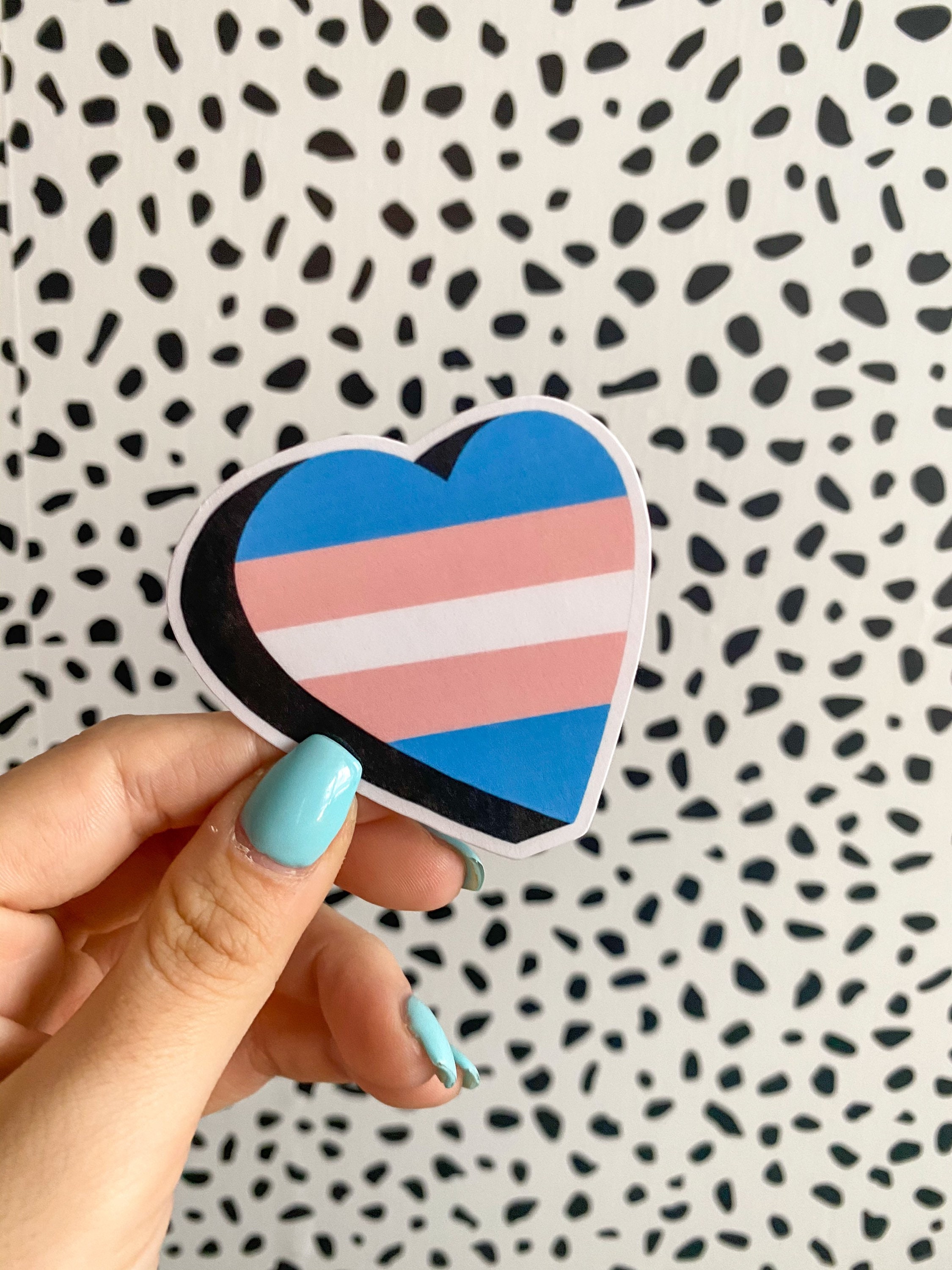 Trans Pride Waterproof Sticker Decal Laptop Lgbtq Etsy Uk