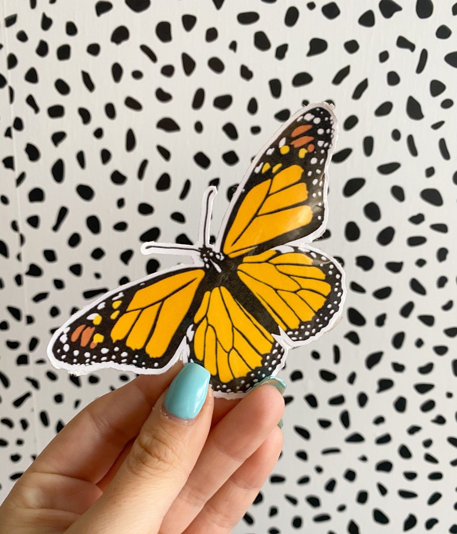Monarch Butterfly Decal Stickers Laptop Sticker Animal - Etsy