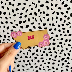 Montana State Outline Decal Sticker Helena Bozeman - Etsy