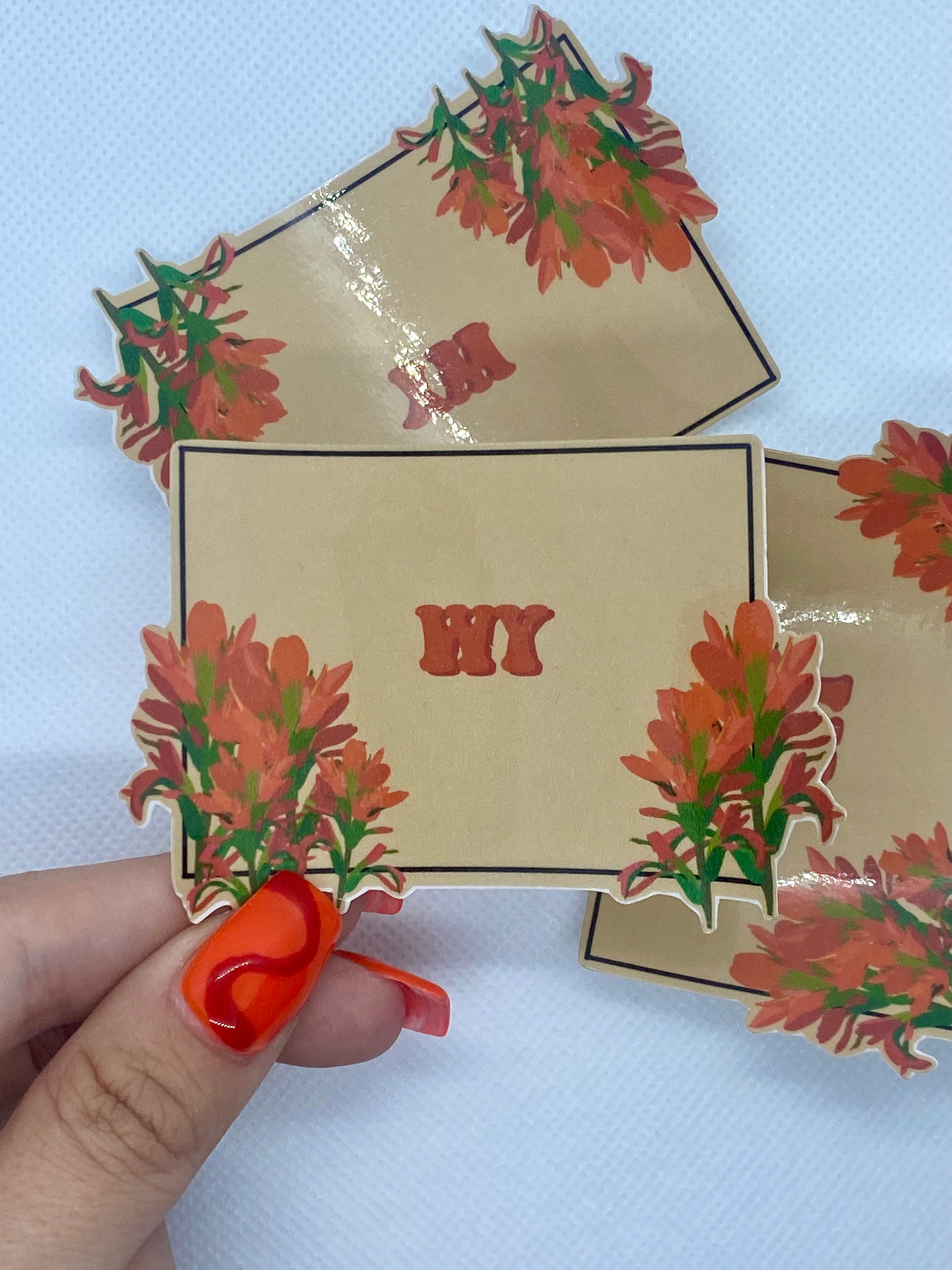 Wyoming State Outline Decal Sticker Cheyenne Jackson Old - Etsy