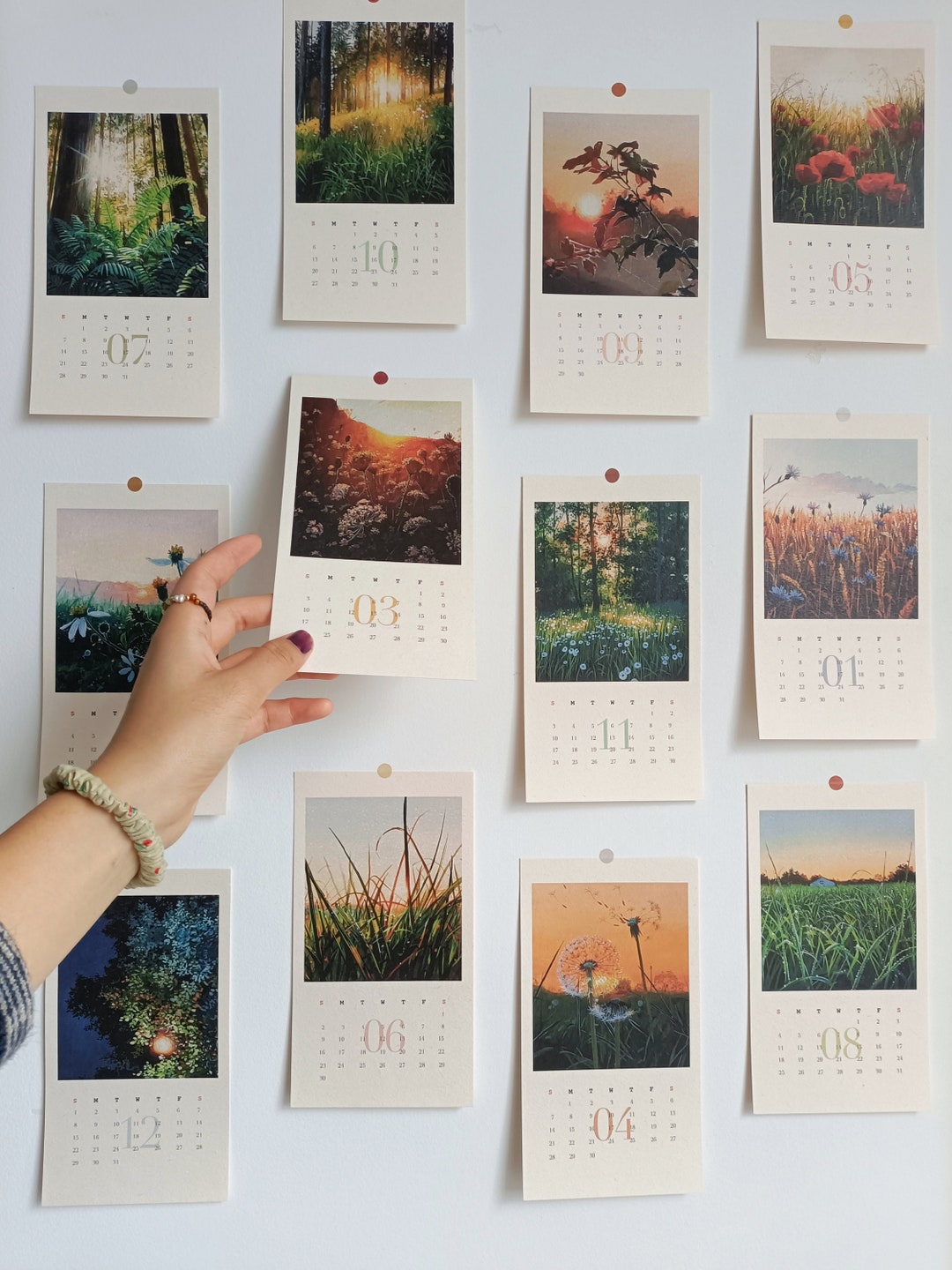 2024 Calendars Light - Etsy