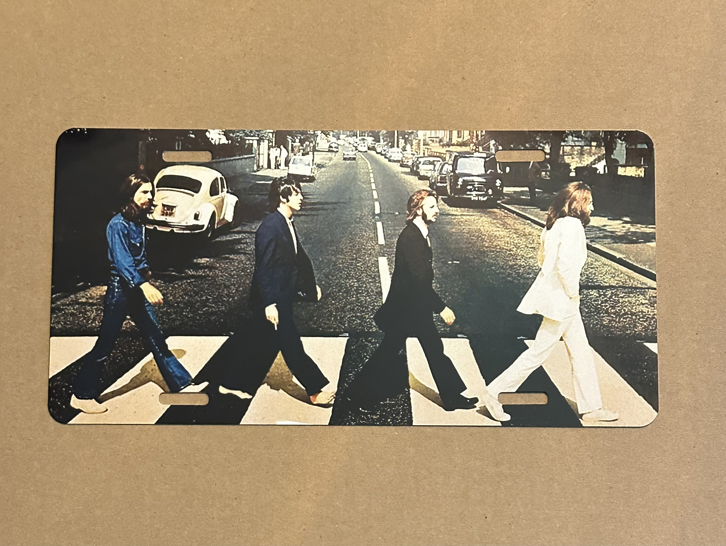 The Beatles Abbey Road License Plate Size 12"x6" Car Decor/ Accessories ...