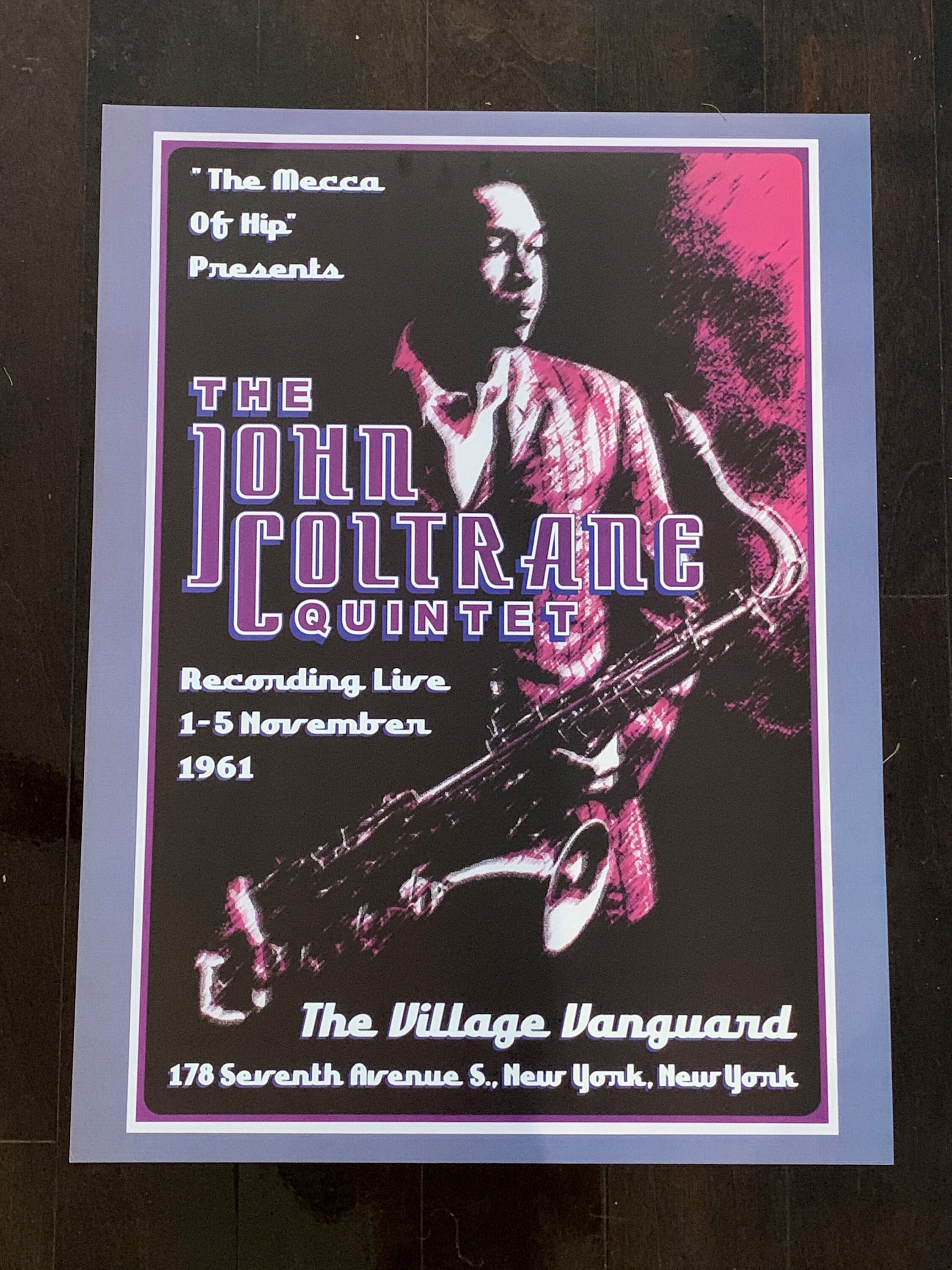 Standard Gig Poster Size