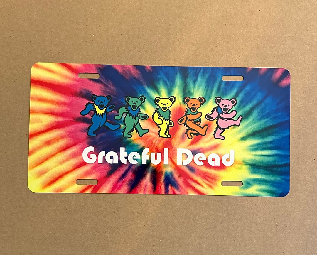 Grateful Dead Music License Plate Size 12"x6" Car Decor/ Accessories - Etsy