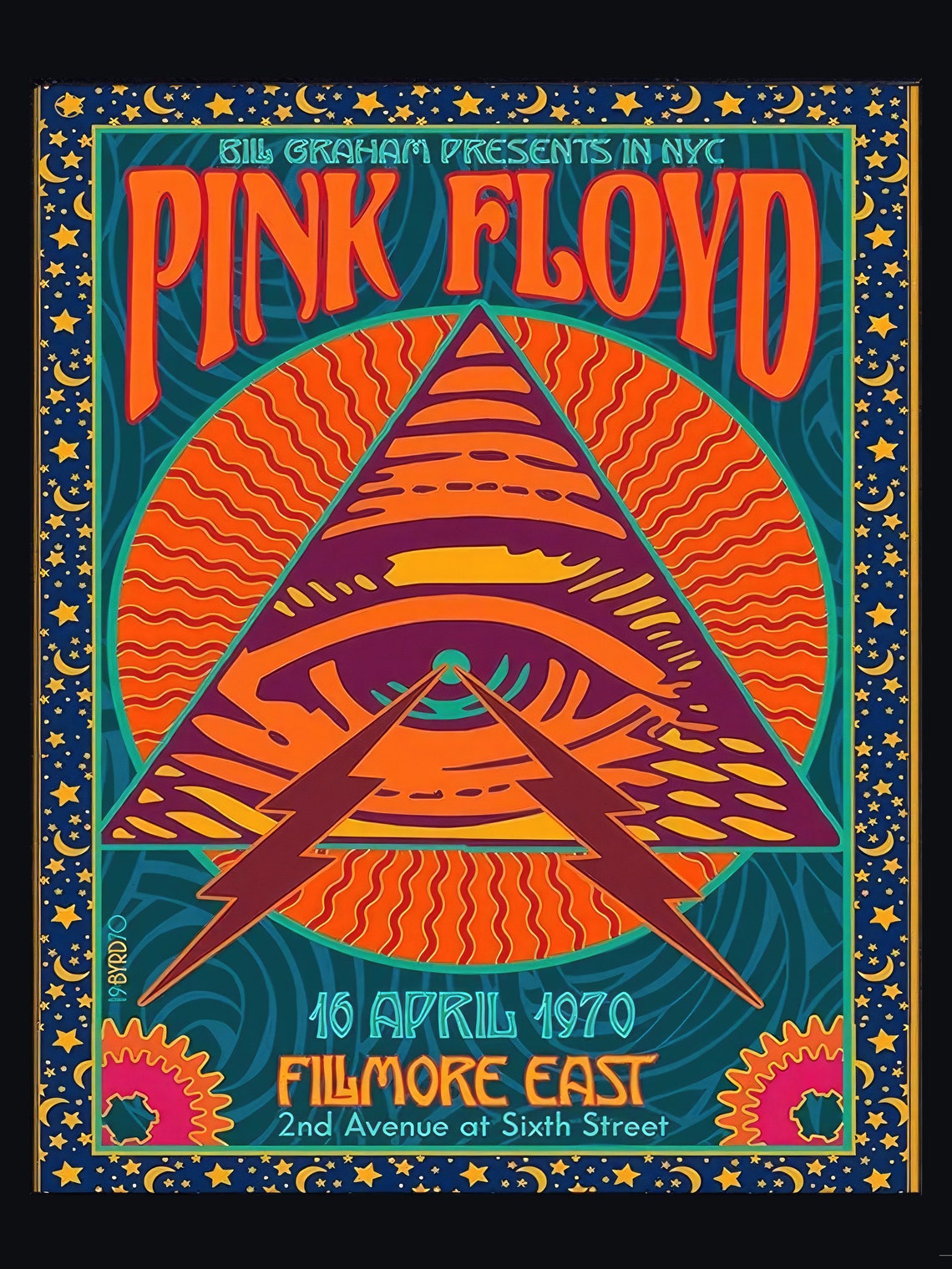 Pink Floyd Vintage Music Poster Size 18x 24 Wall Decor Print - Etsy
