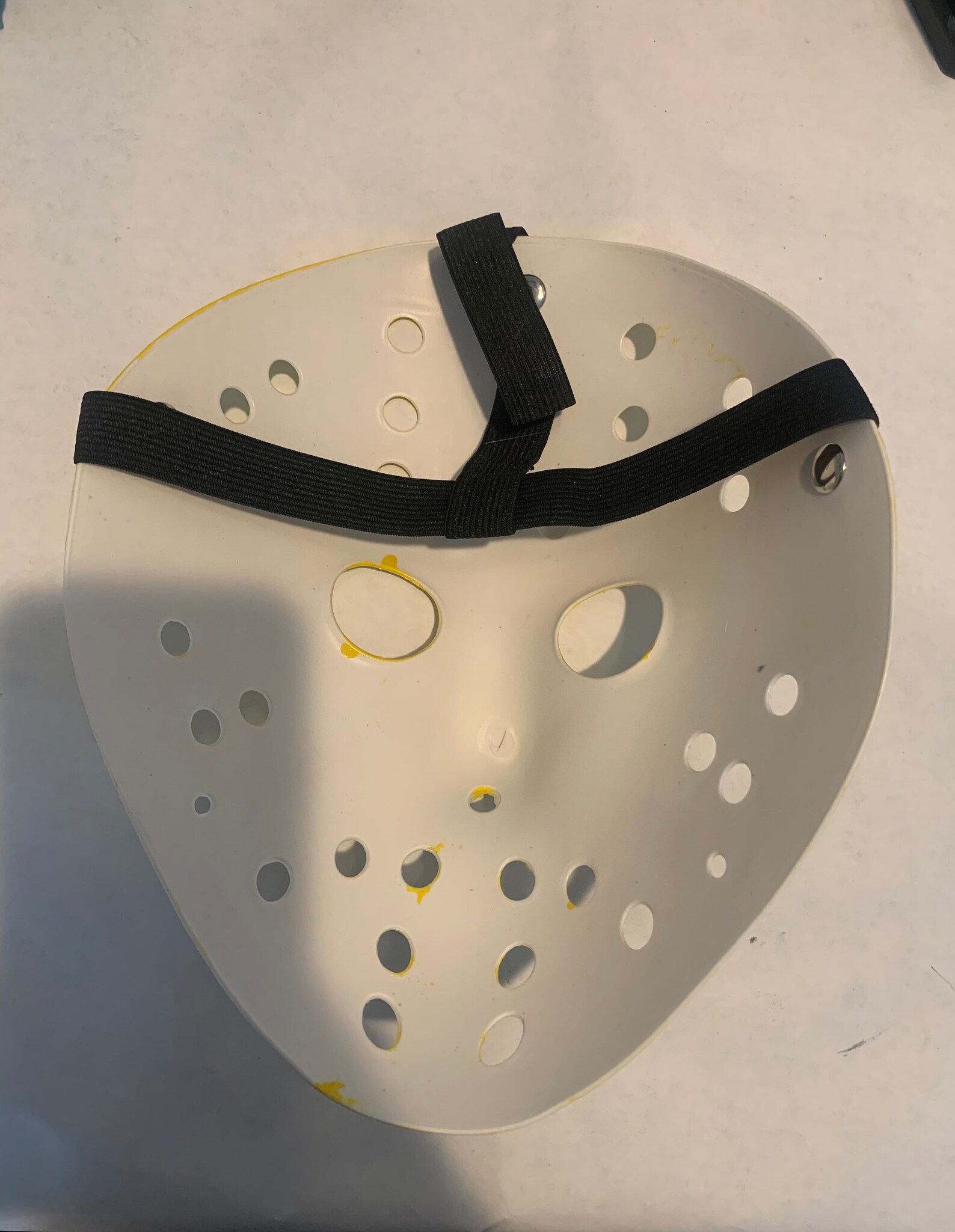 Jason Friday the 13th Mask Replica yellow Fits Adults W/ Strap - Etsy