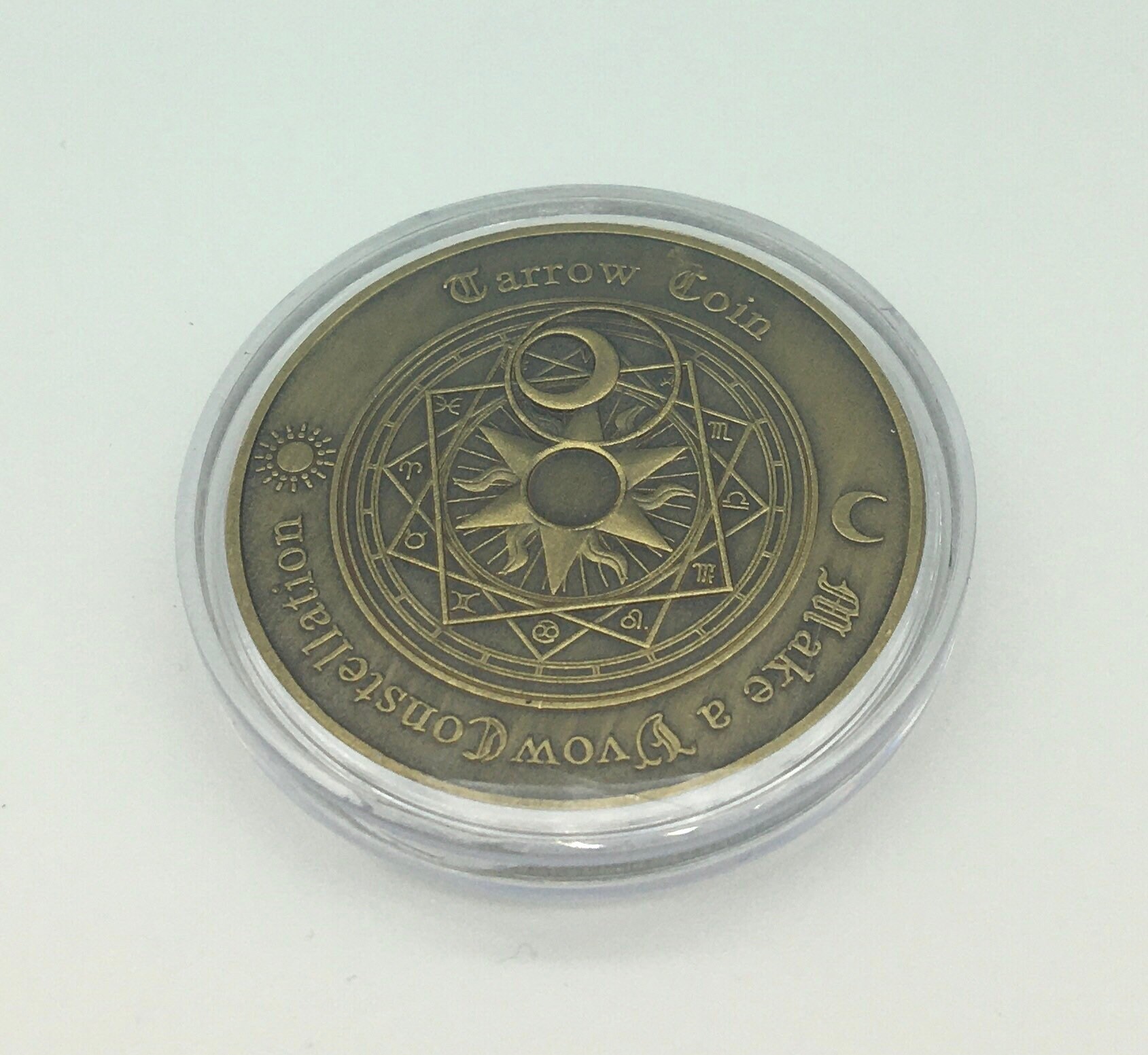 Zodiac Divination Coin - Etsy
