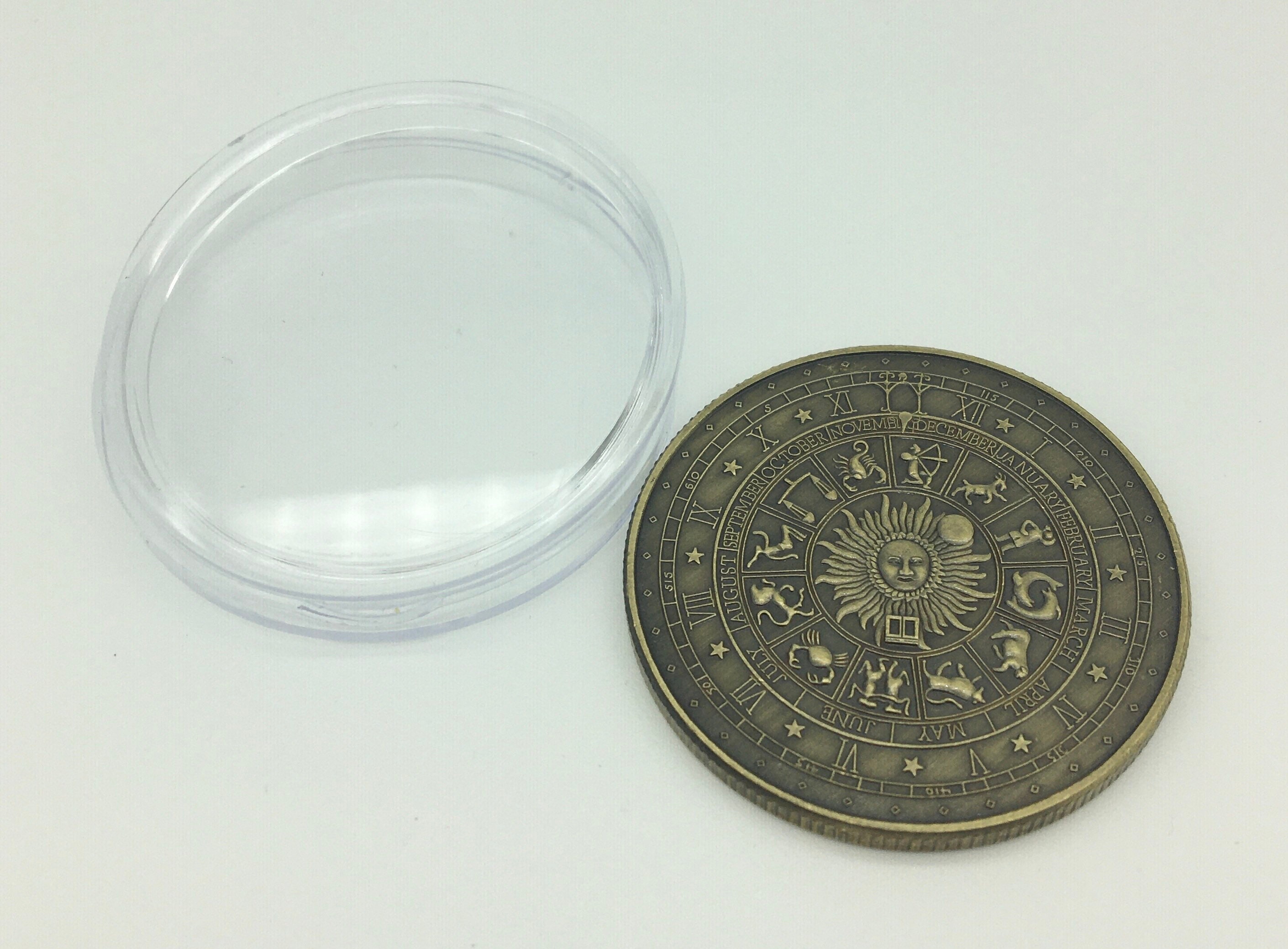 Zodiac Divination Coin - Etsy