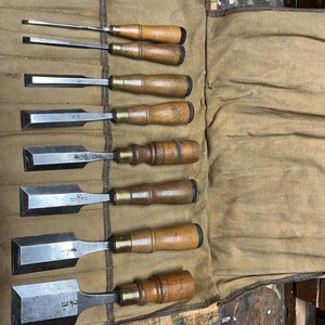 Antique Buck Bro Chisel Set of 8 - Etsy