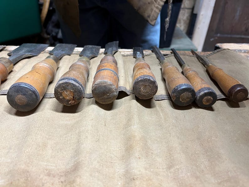 Antique Buck Bro Chisel Set of 8 - Etsy