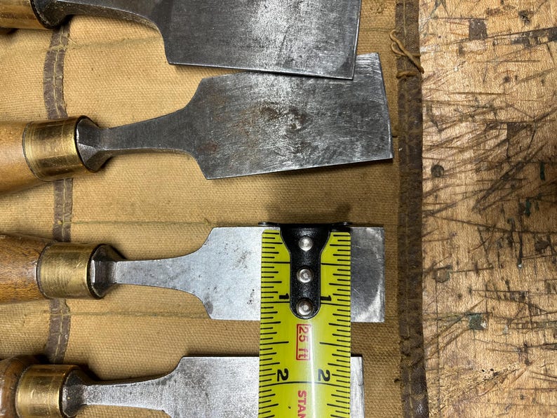 Antique Buck Bro Chisel Set of 8 - Etsy