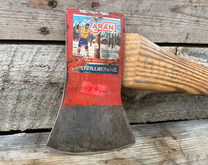 Vintage Garant Axe With Label - Etsy