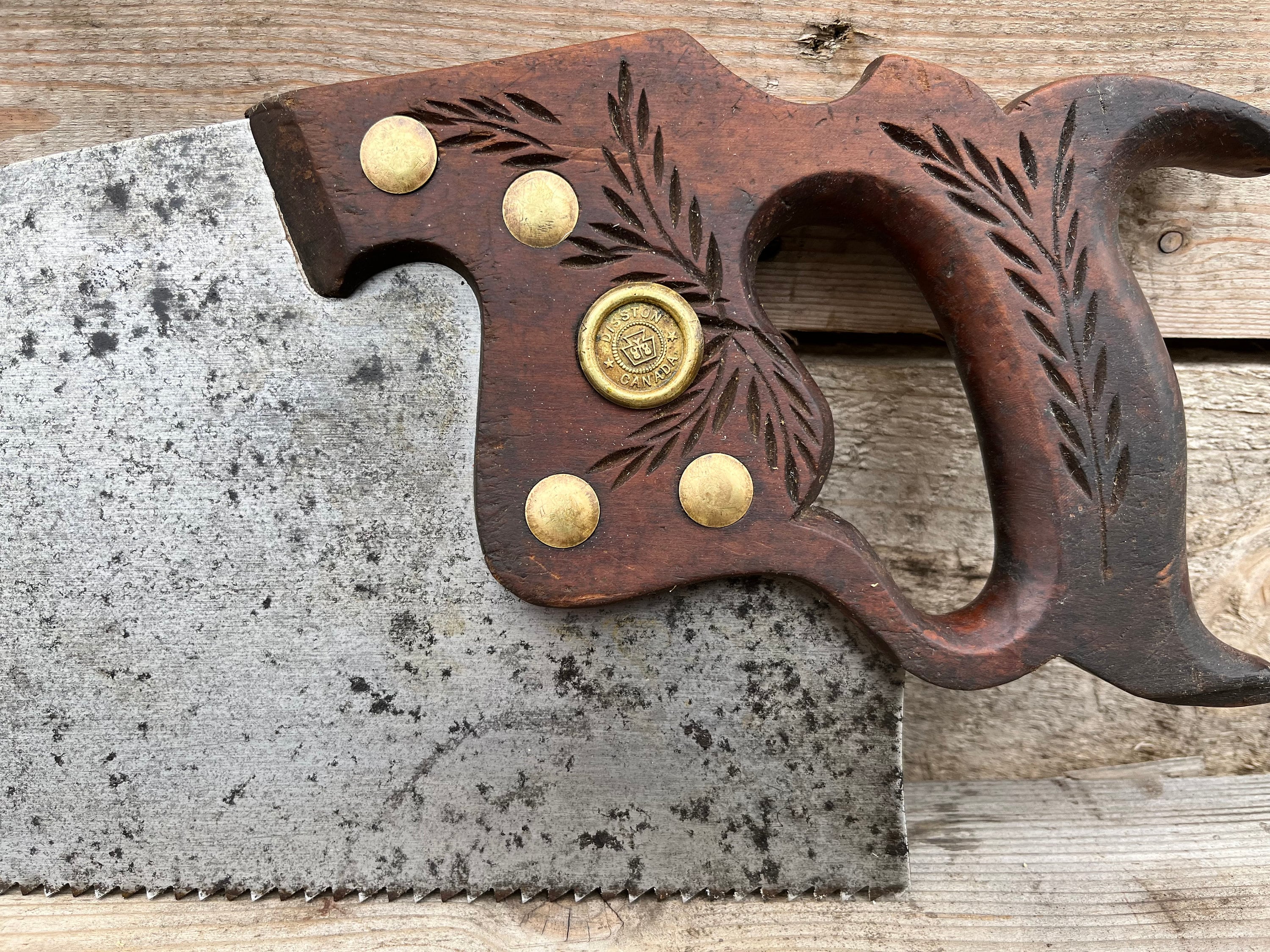 Disston rip saw store