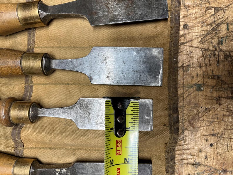 Antique Buck Bro Chisel Set of 8 - Etsy