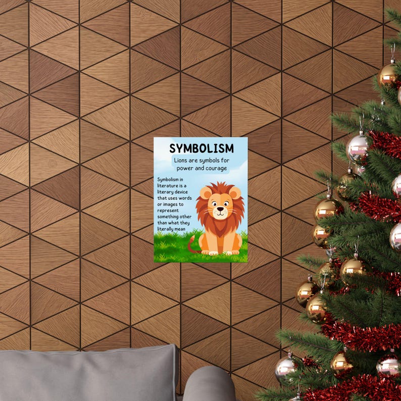 Symbolism Literary Device Classroom Poster - Etsy