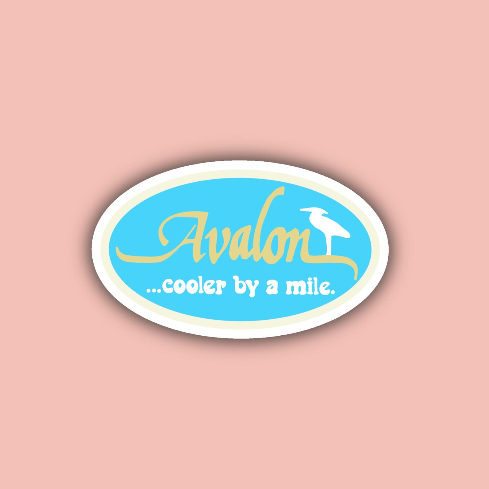 Avalon Sticker Pack - Jersey Shore Stickers - Welcome Sign - Avalon ...