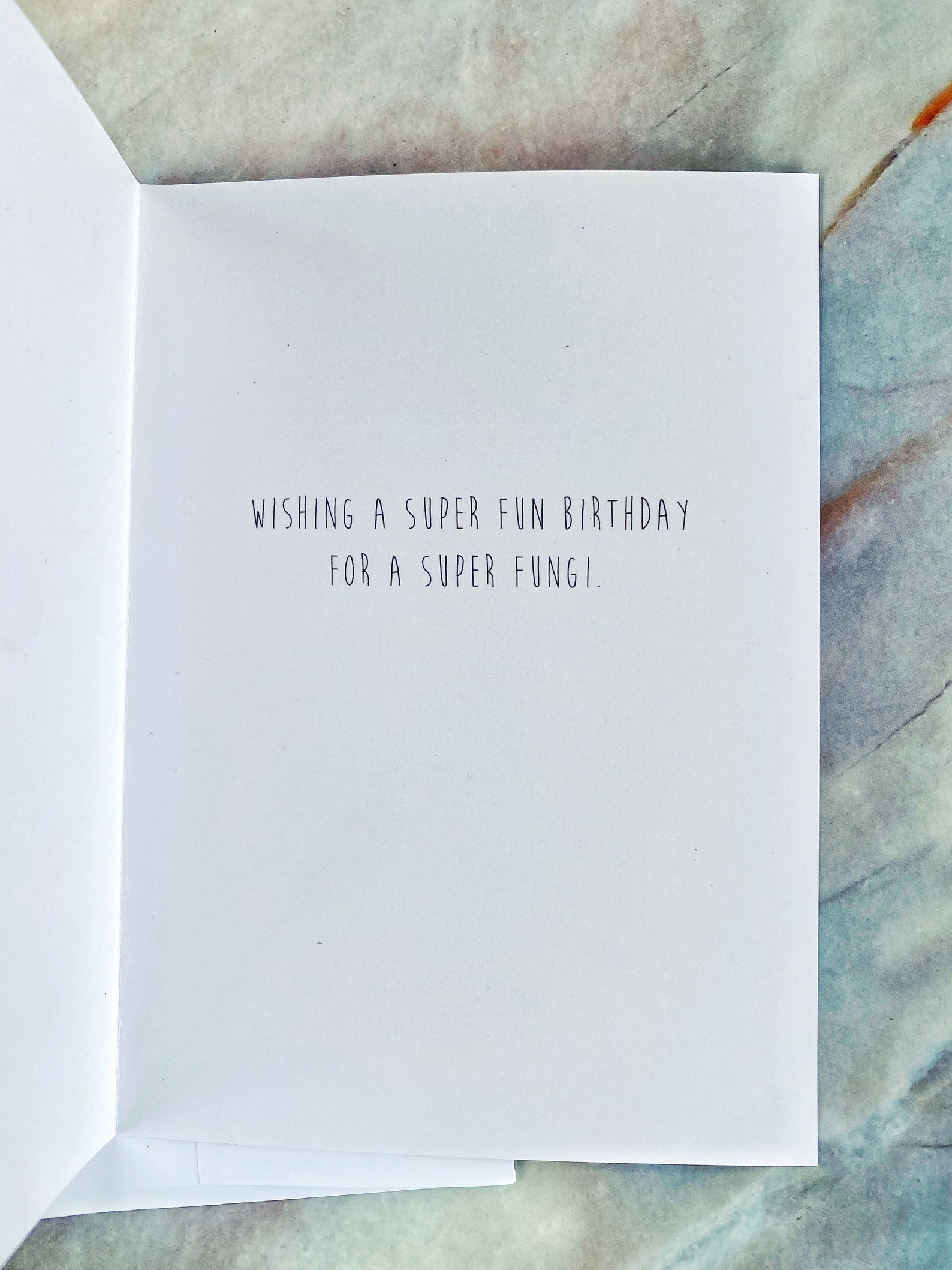 Mushroom Birthday Card fungi Fun Guy Happy Birthday Card for Him ...