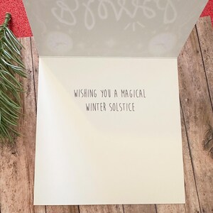 Winter Solstice Card, Pagan Yule Card, Blessed Yule Card, Wicca Card ...
