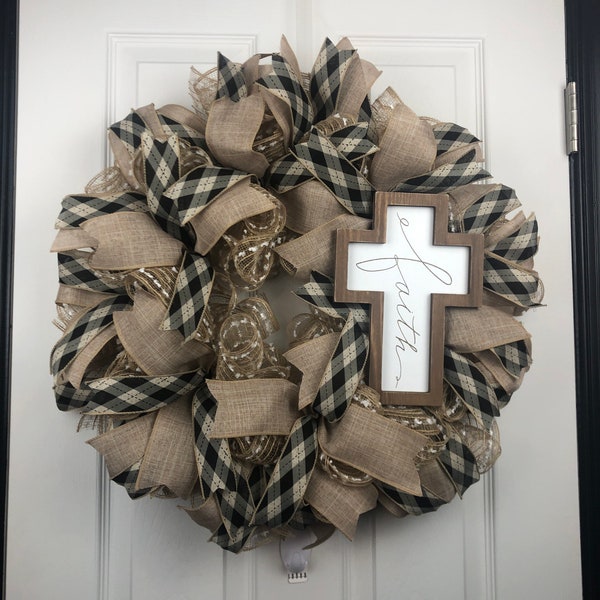 Religious Wreath - Etsy