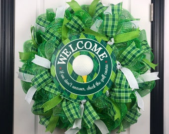 Golf Wreath | Etsy