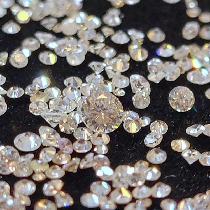 Tiny Diamond Ring - Etsy