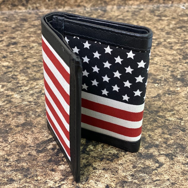 American Flag Wallet - Etsy