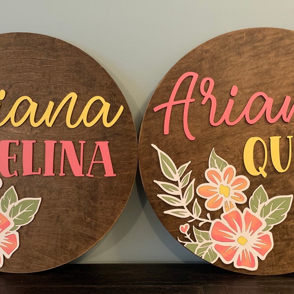 Twin Girls Nursery - Etsy