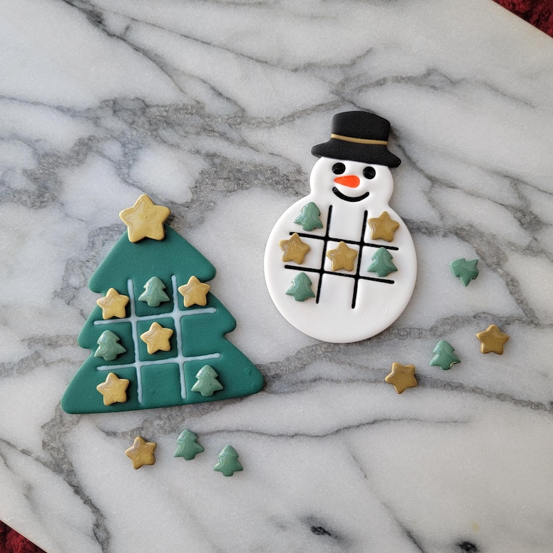 Clay Tic Tac Toe Board - Etsy